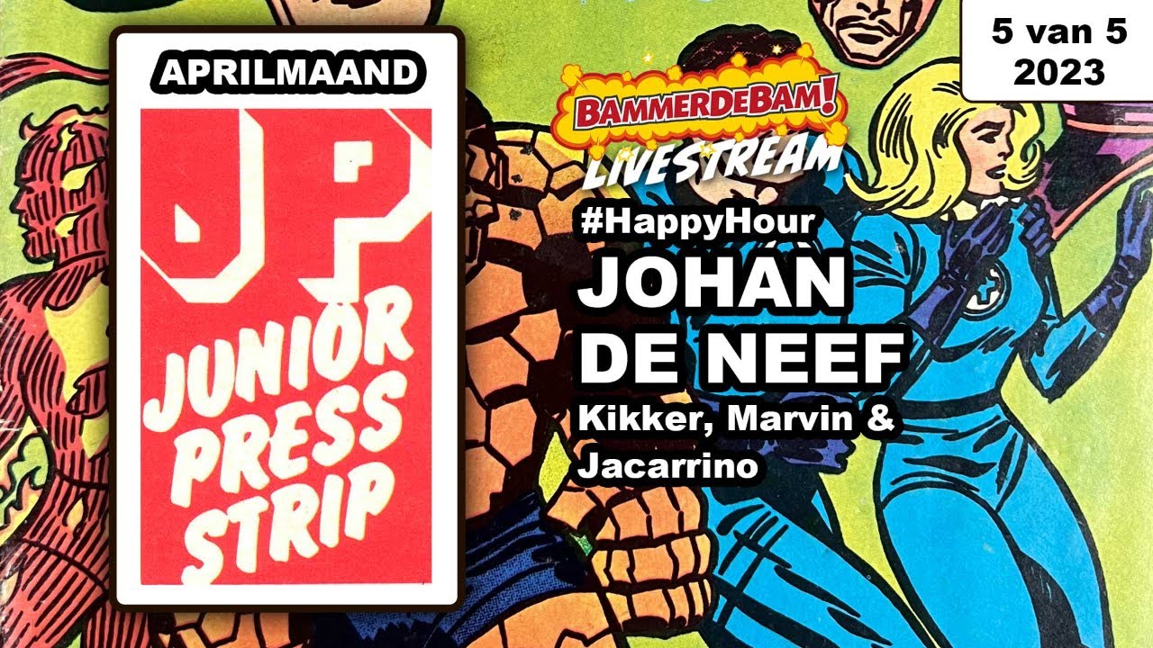 24/4/2023 - Johan de Neef over Juniorpress #happyhourvv - YouTube