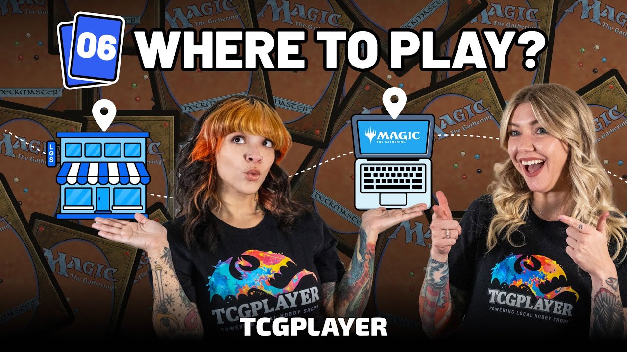 How to Play Magic: The Gathering - Where to Play - YouTube