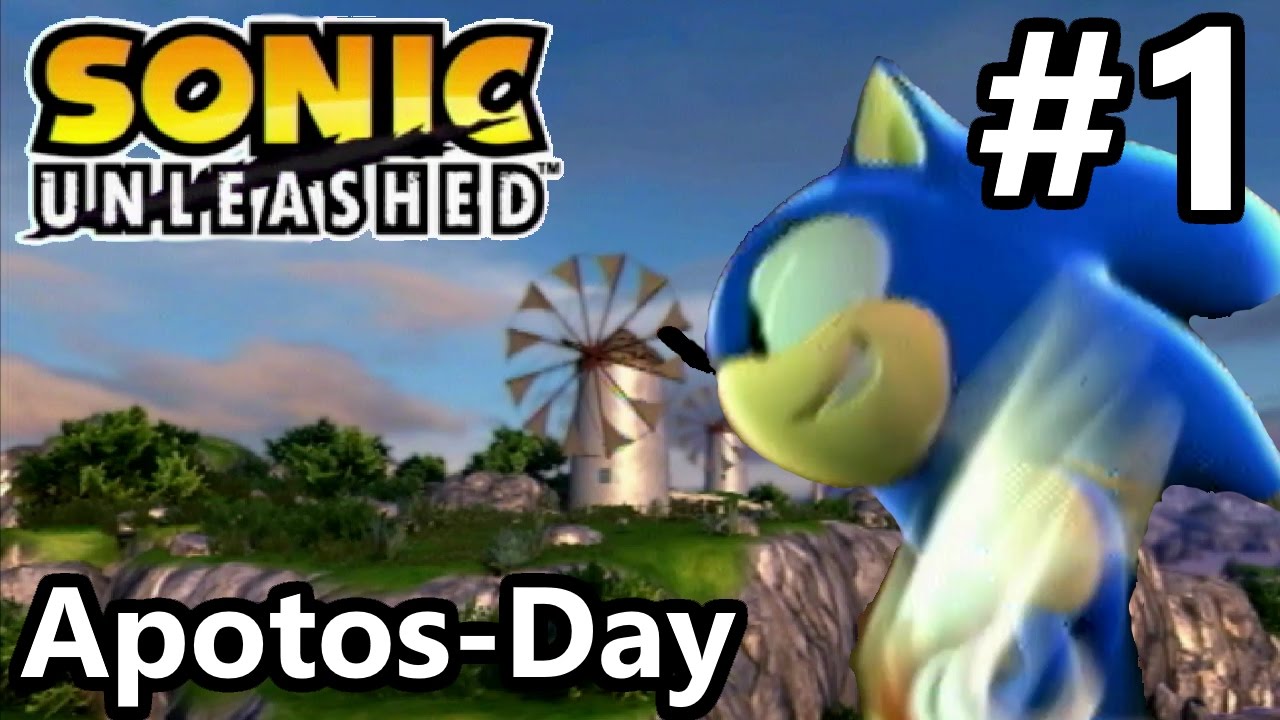 Sonic Unleashed (Wii): Windmill Isle-Daytime-Episode 1 - YouTube