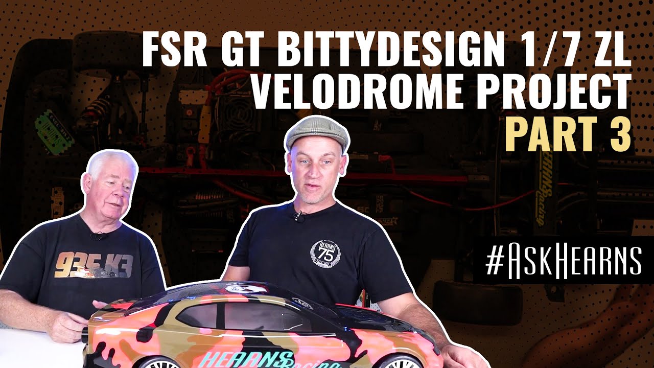 FSR GT Bittydesign 1/7 ZL-21N Velodrome Project Part 3 | Body Painting ...