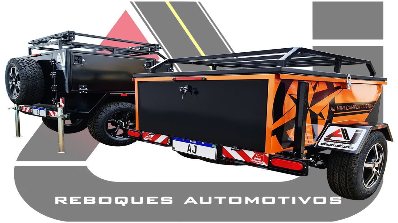 Comparativo AJ Mini Off Road Slim Black Edition Custom e AJ Mini Camper ...