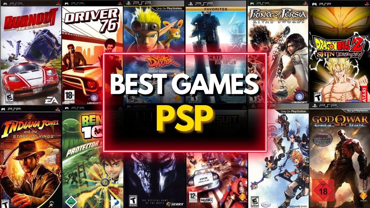 Top 60 Best PSP Games of All Time - YouTube