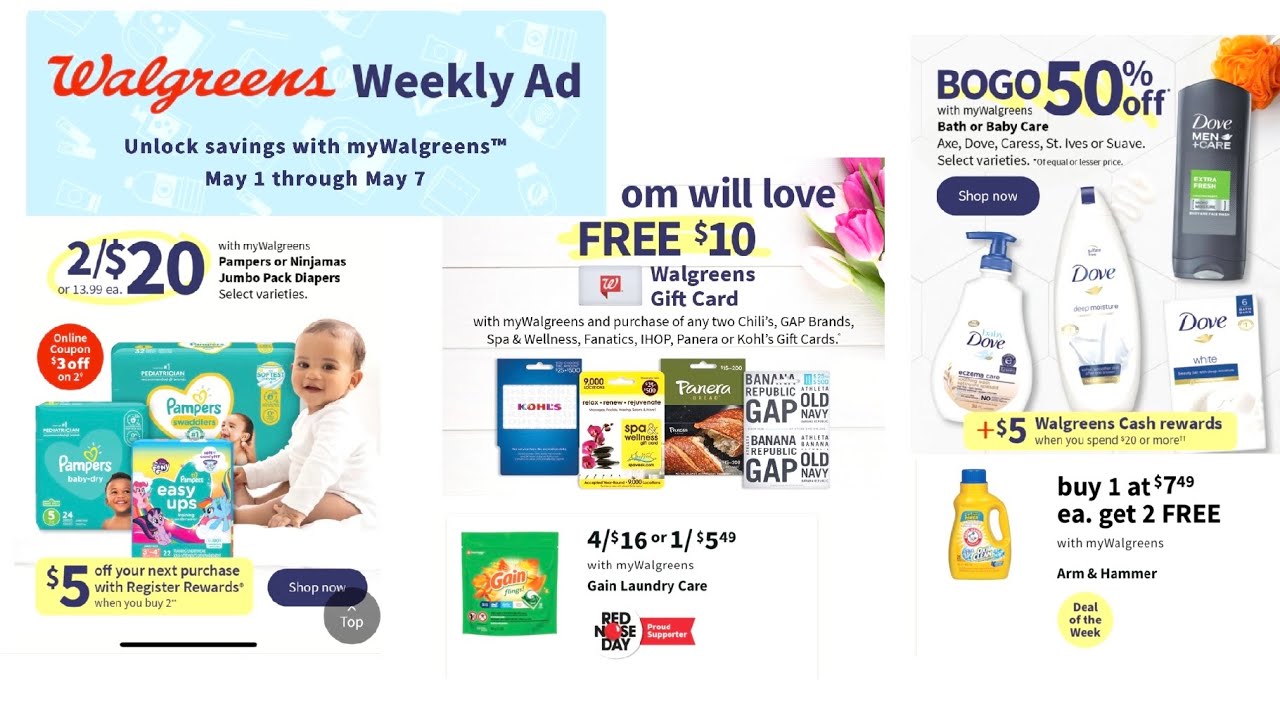 Walgreens Weekly Ad Preview 5/1 - 5/7 | May Coming in with A BANG😀😄😁 ...