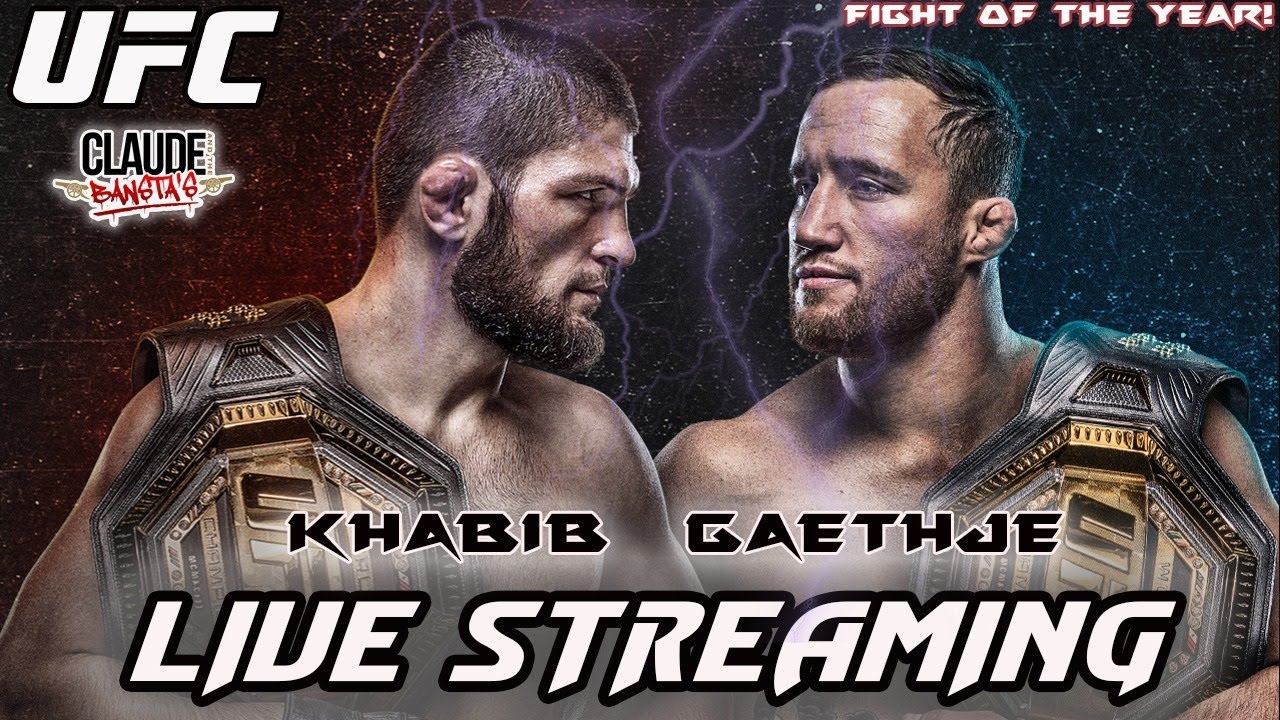 UFC 254 Khabib v Gaethje LIVE STREAM! - YouTube