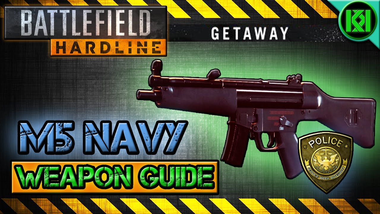 Battlefield Hardline Weapons