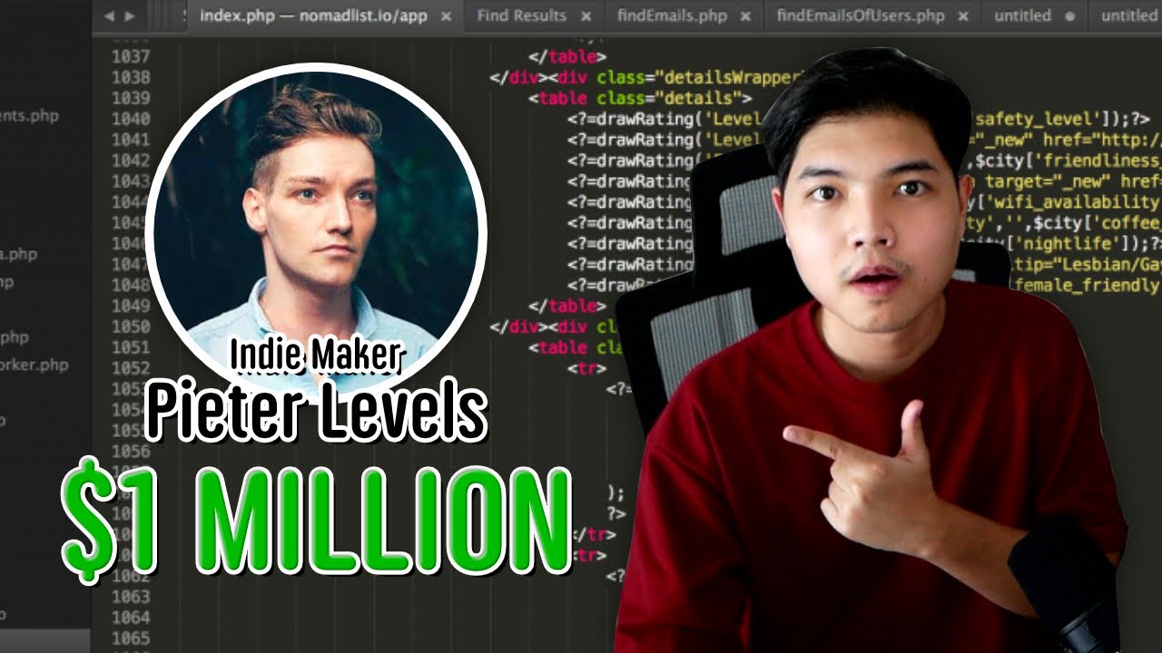 Pieter Levels ชายผู้สร้าง Startup เพียงคนเดียว และทำเงินมากกว่า 1 ล้าน ...