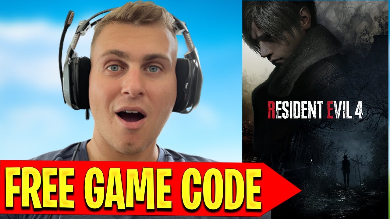 How to get Resident Evil 4 for FREE! Resident Evil 4 Free Game Code ...