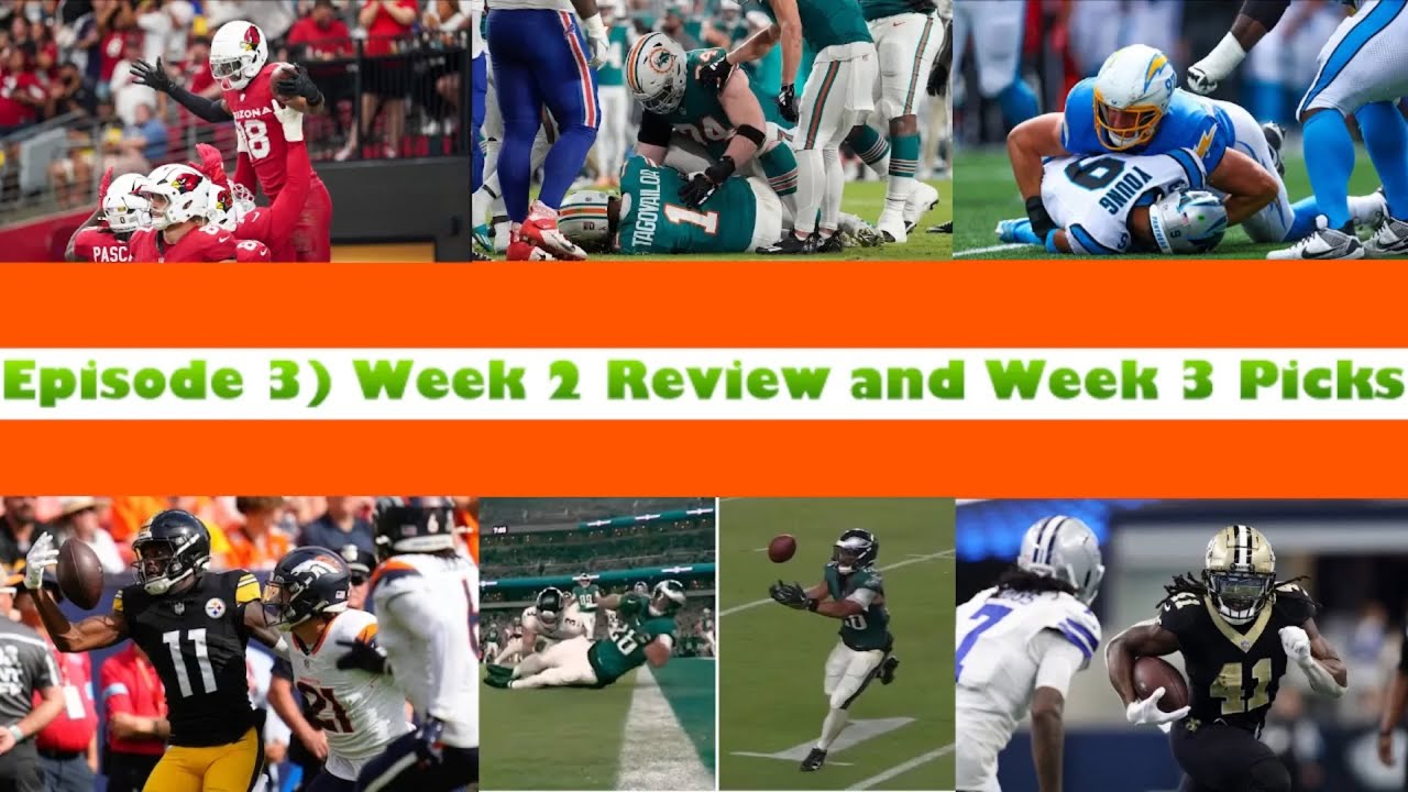 Episode 3) Week 2 Recap and Week 3 Picks - YouTube
