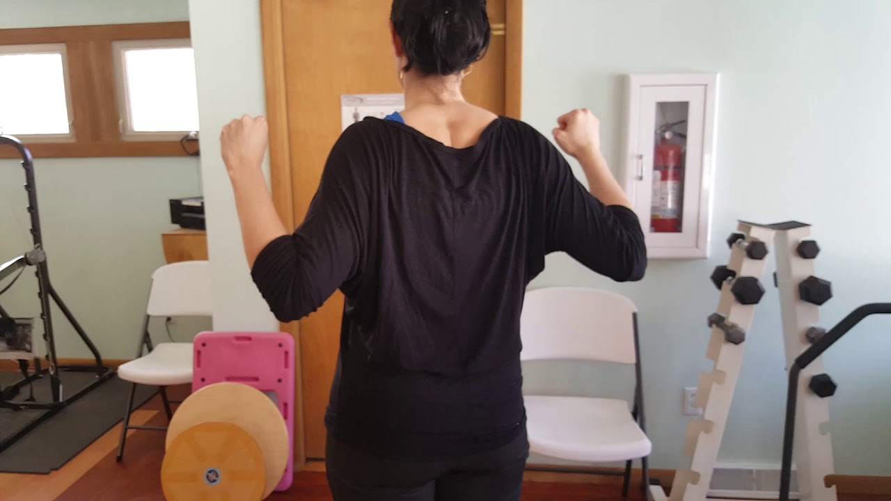 Scap Squeeze Home Exercise Tutorial Total Health Center Physical ...