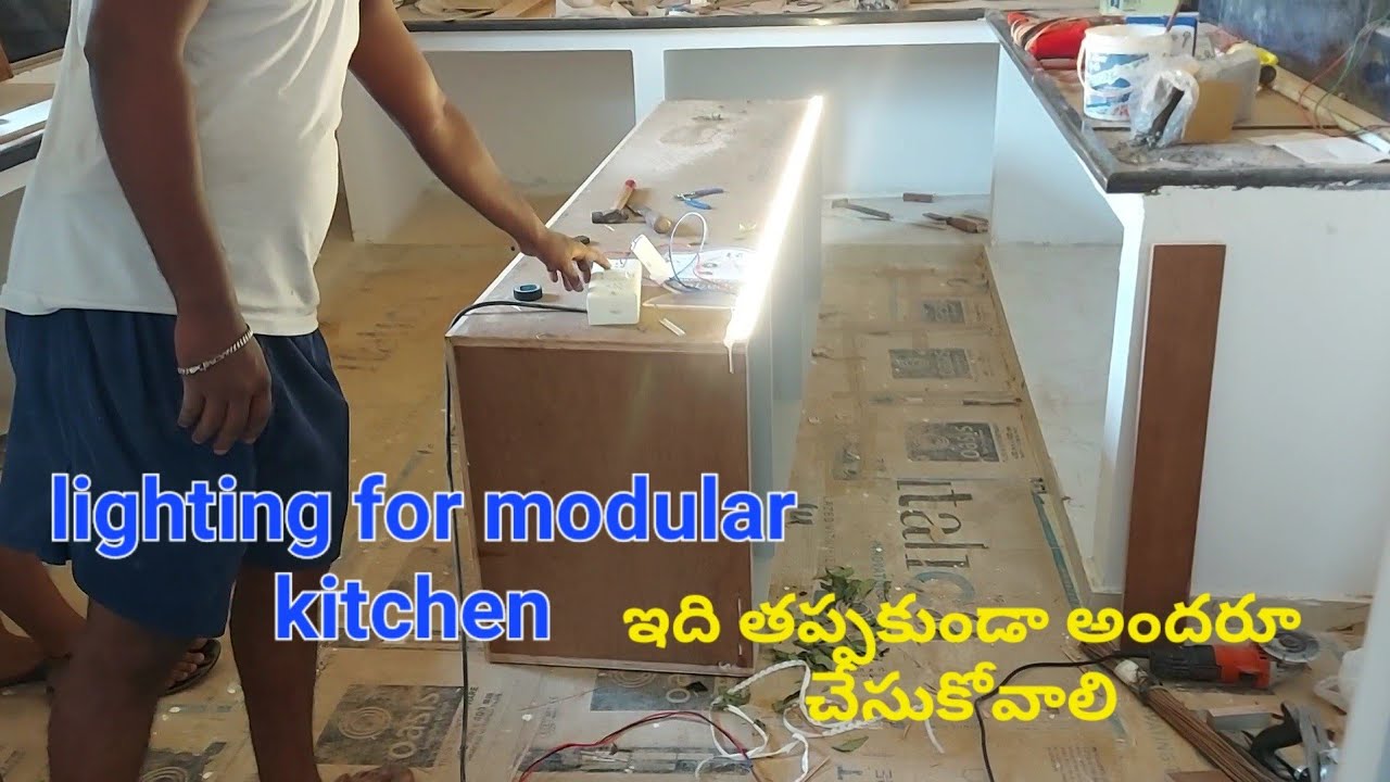 Philips best profile light for Modular kitchen interior design | Lokesh ...