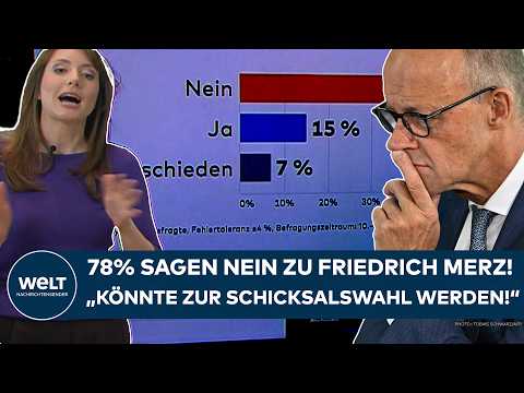 SCHOCK FÜR KANZLER: Merz erlebt einen verheerenden Vertrauensabsturz! \