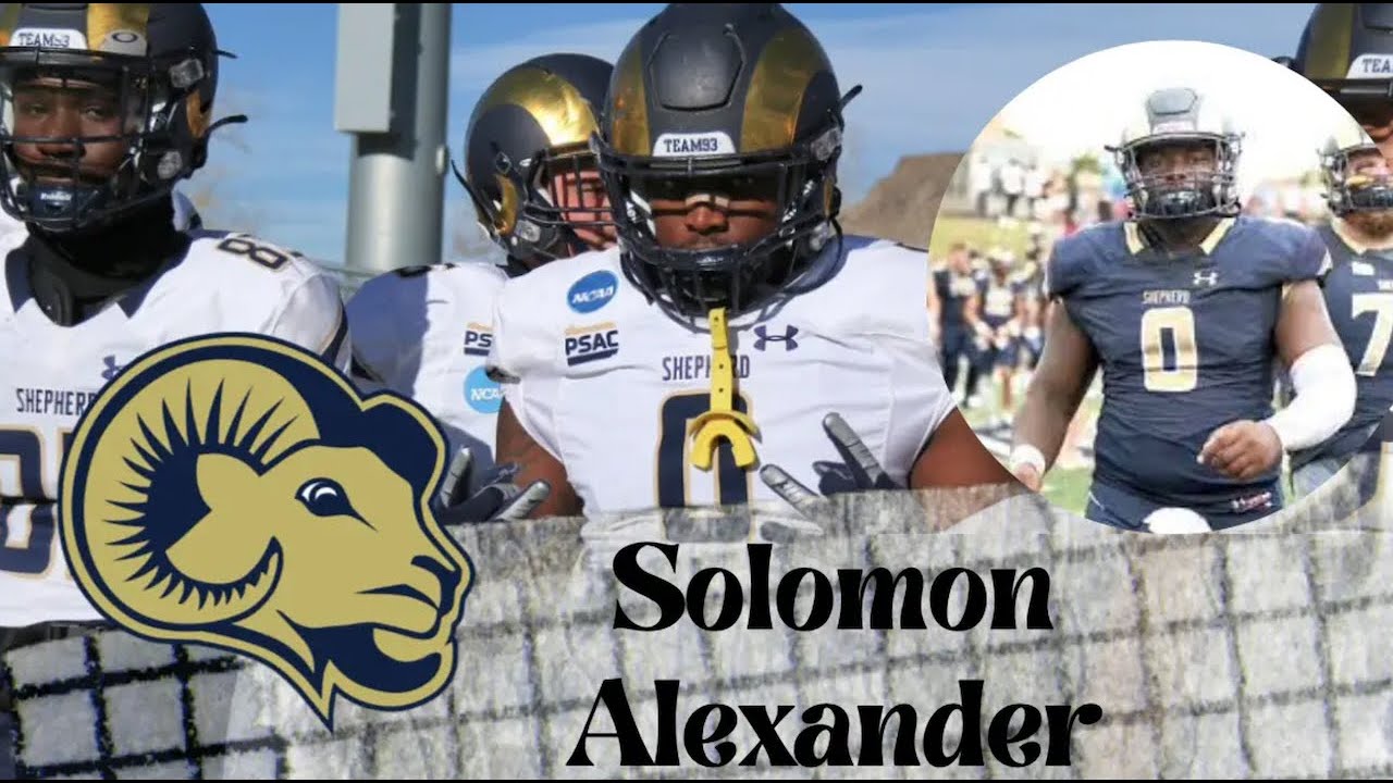 Solomon Alexander, DL, Shepherd | 2023 NFL Draft Prospect Zoom ...