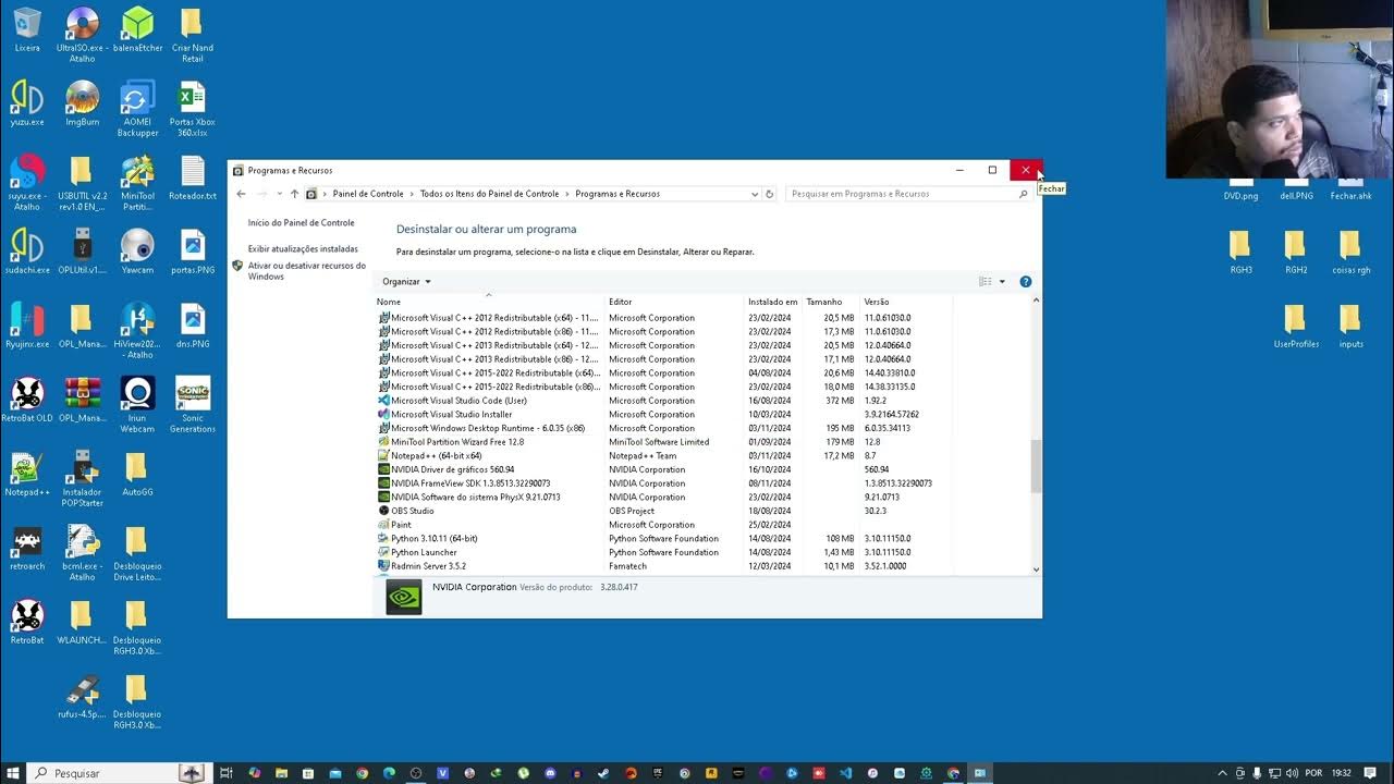 Erro RxDiag Message Pump ao Reiniciar ou Desligar PC - YouTube