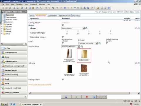 7 of 10 - MS Dynamics AX eCon Configurator - YouTube