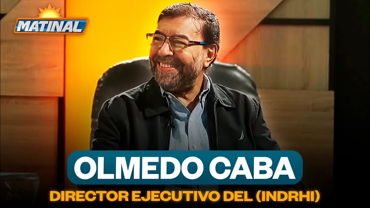 Olmedo Caba, Director ejecutivo del instituto nacional de recursos ...