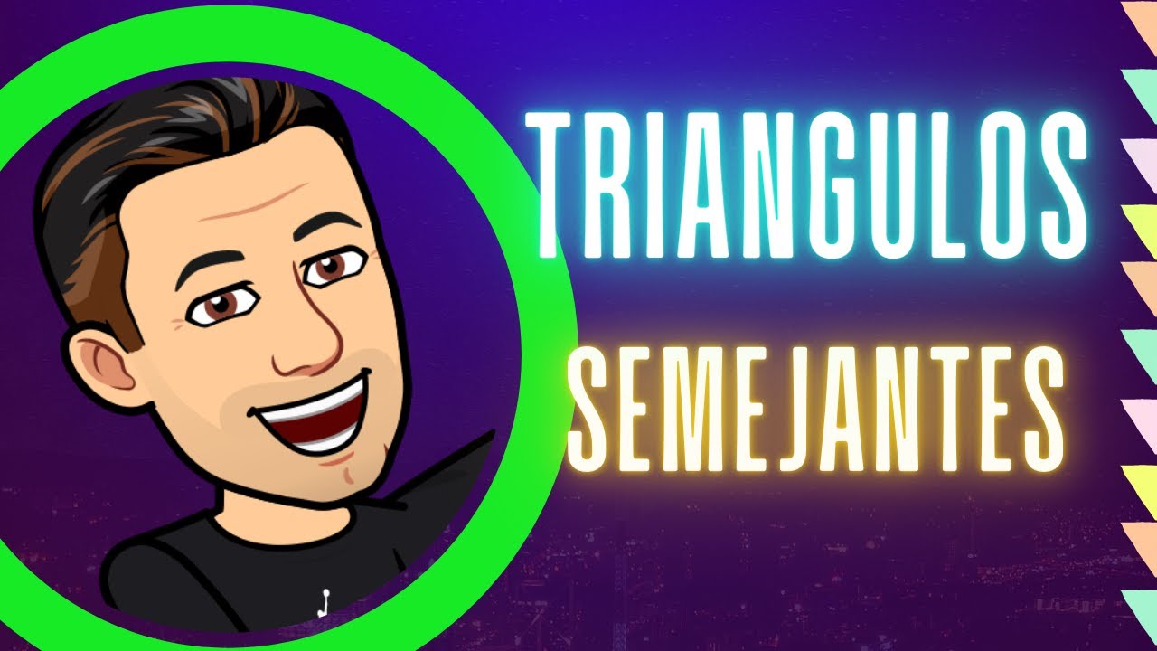 Triángulos semejantes │ejercicios. Similar triangles, exercises. - YouTube