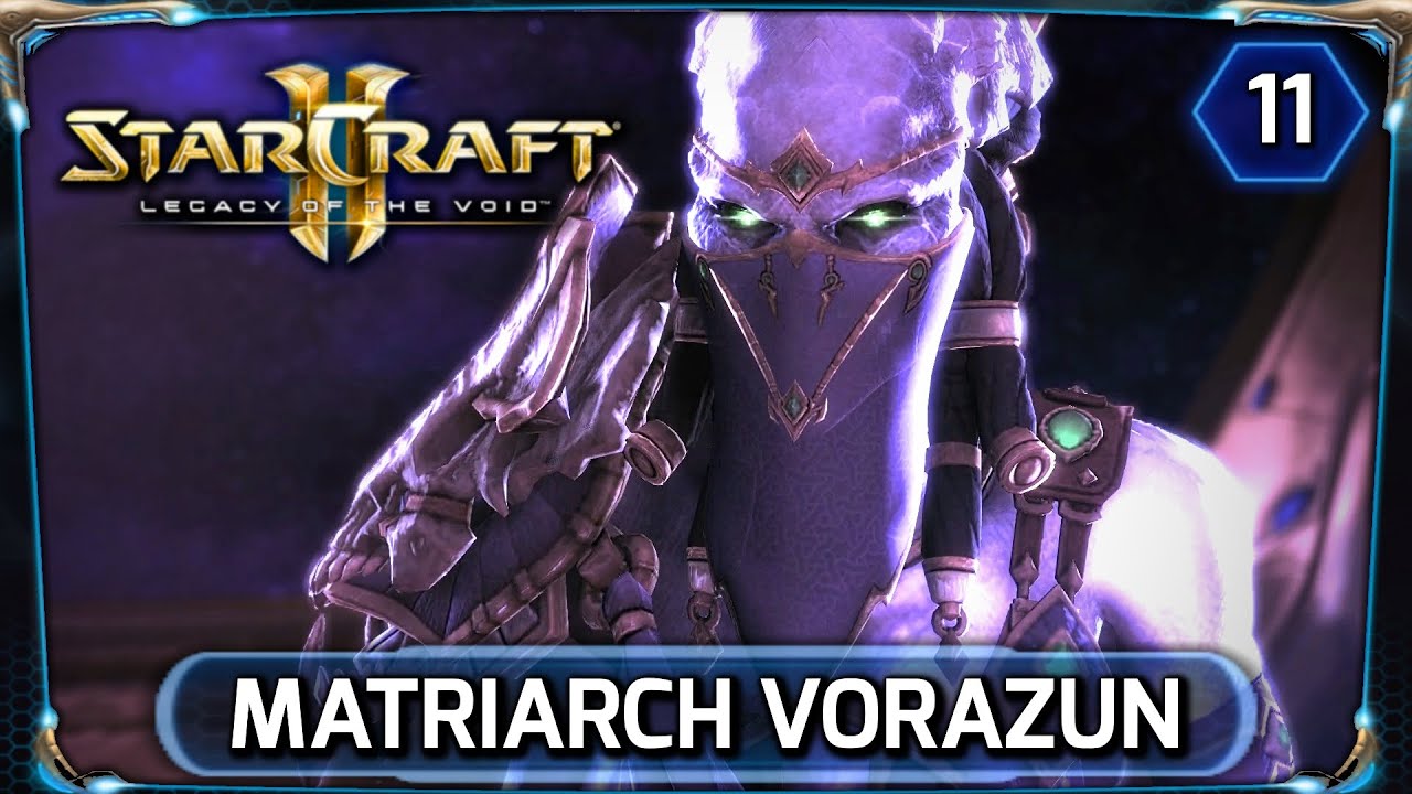 Starcraft 2 Legacy of the Void Cutscene - Matriarch Vorazun (LOTV ...
