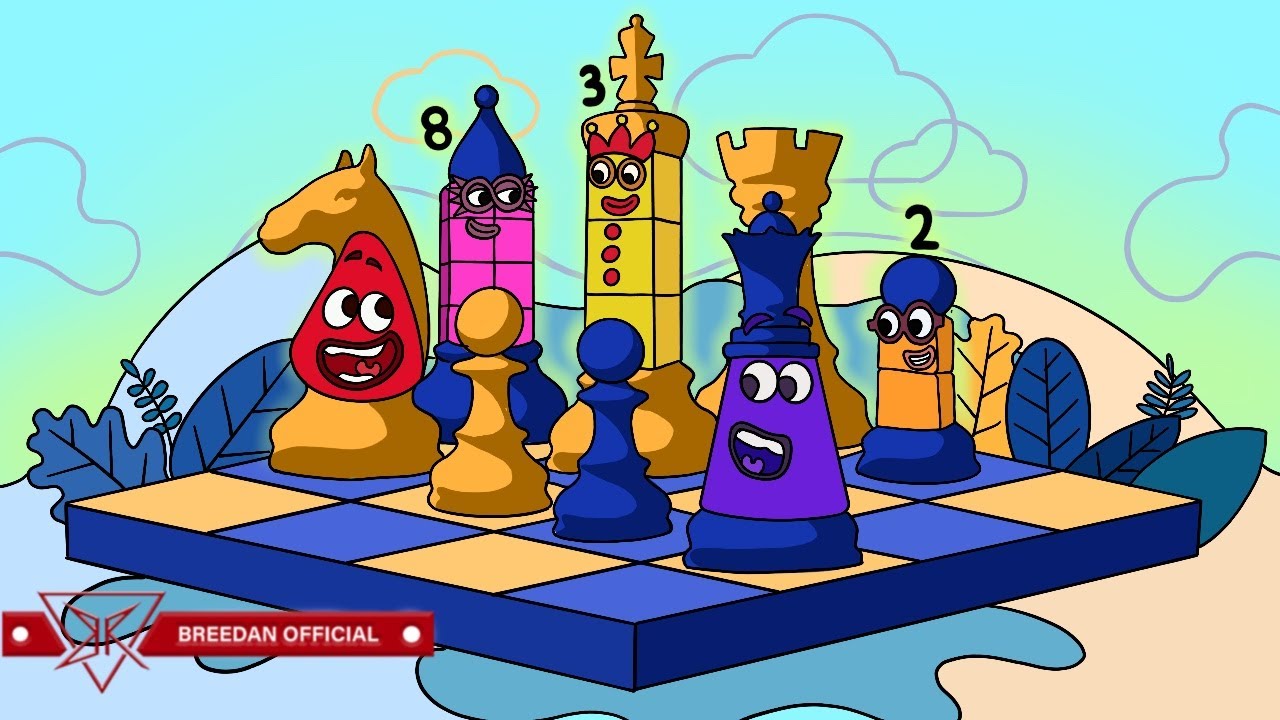 Numberblocks and Colourblocks Let's Make a Playing Chess Turnament ...
