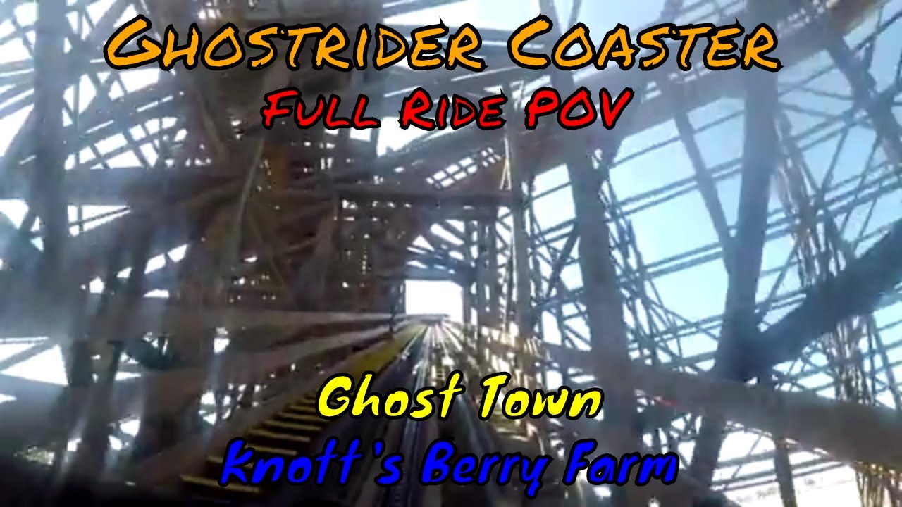 GhostRider Coaster POV at Knott's Berry Farm - YouTube
