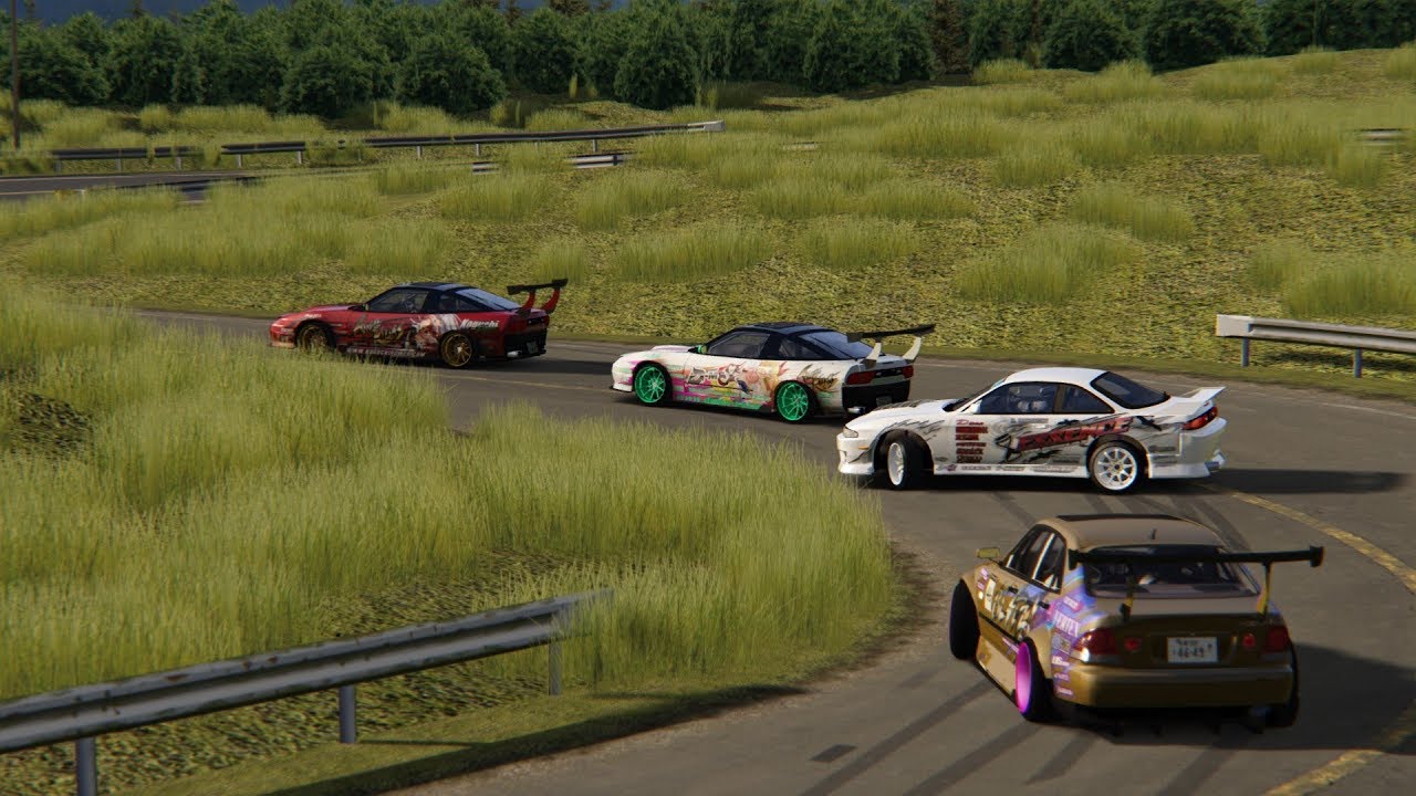 Cinematic Drift Montage on Drift Playground ~Assetto Corsa~ - YouTube