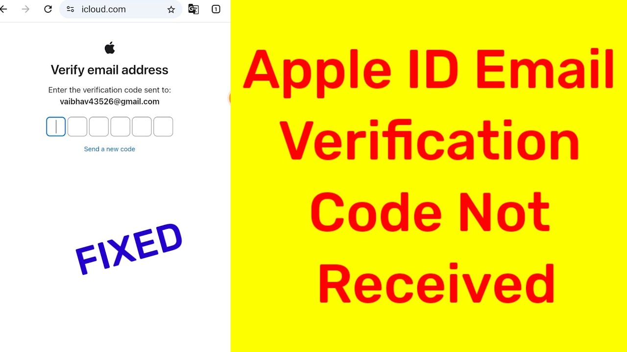 Fix Apple id email verification code not received Problem - YouTube