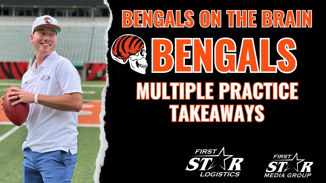 Joe Goodberry Bengals On The Brain | Multiple Bengals Practice ...