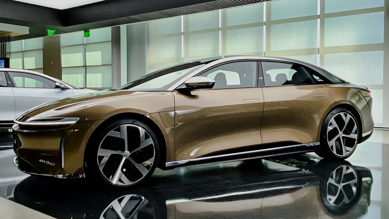 New Lucid Air Pure RWD EV Future Sedans Review in Detail || OTO 13BX1 ...