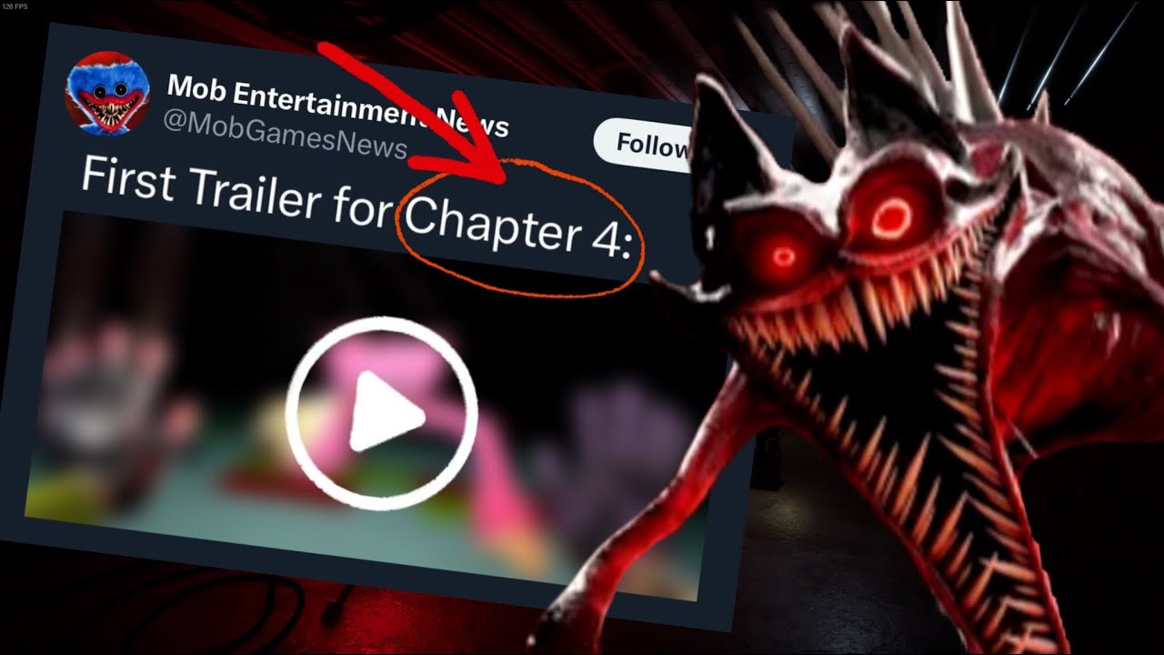 Poppy Playtime Chapter 4 - New Trailer Leaks & Release Update - YouTube