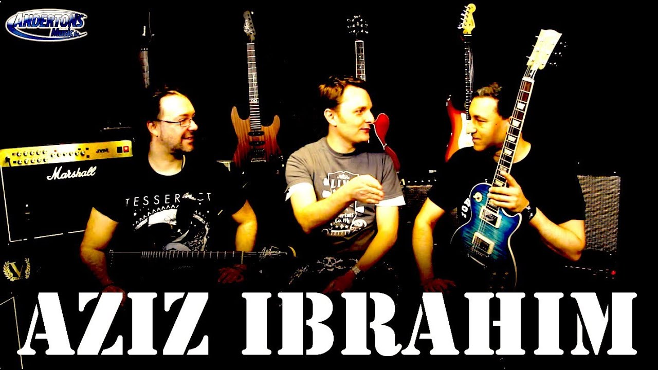 Aziz Ibrahim talks guitars, roots & other good stuff! - YouTube