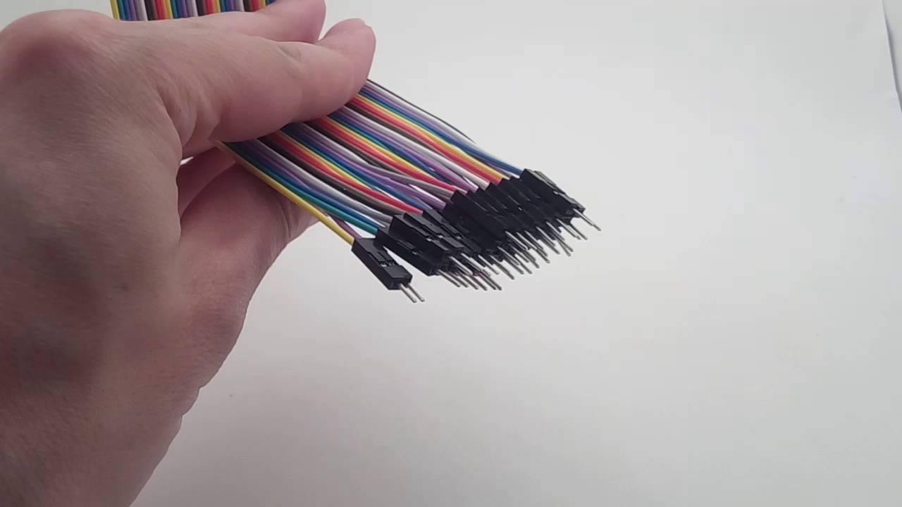 40PCS DuPont Male to Female Breadboard Jumper Wire - COLORFUL for ...