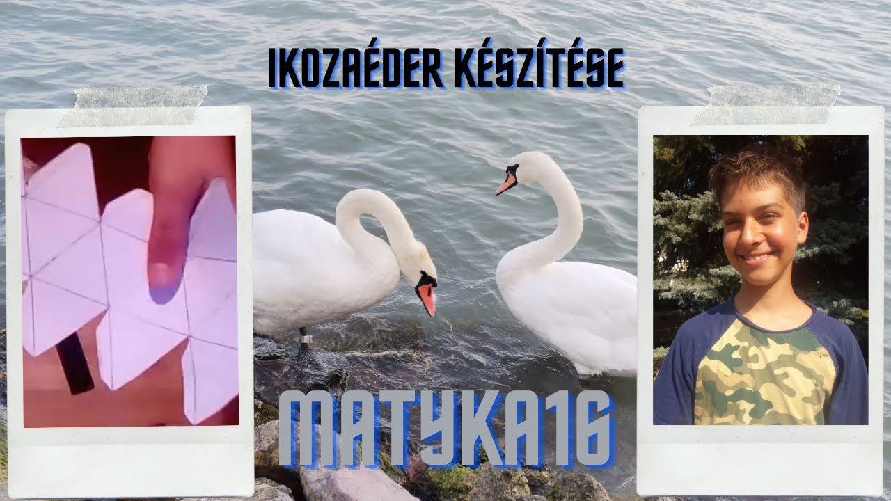 Az ikozaéder készítése | Matematika | Matyka16 matematika videók - YouTube