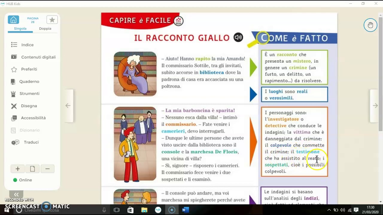 IL RACCONTO GIALLO - YouTube