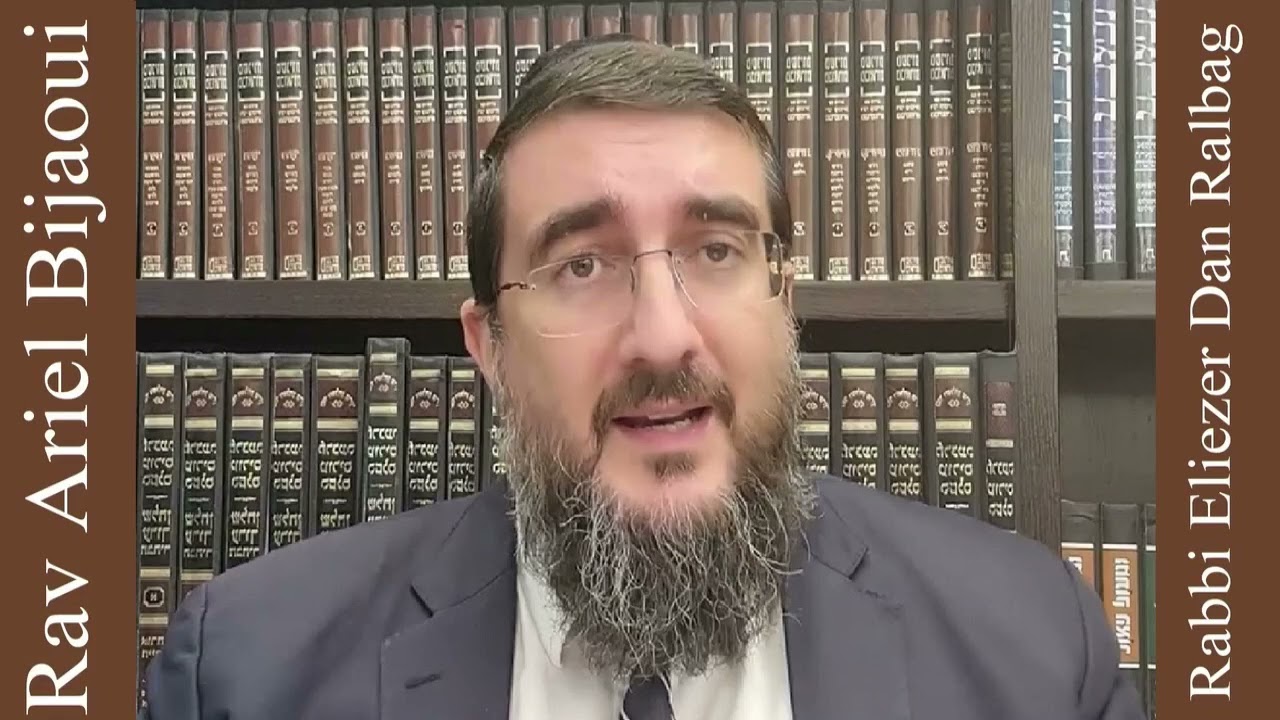 Rav Ariel Bijaoui - Histoires de Jérusalem 1 - Rabbi Eliezer Dan Ralbag ...