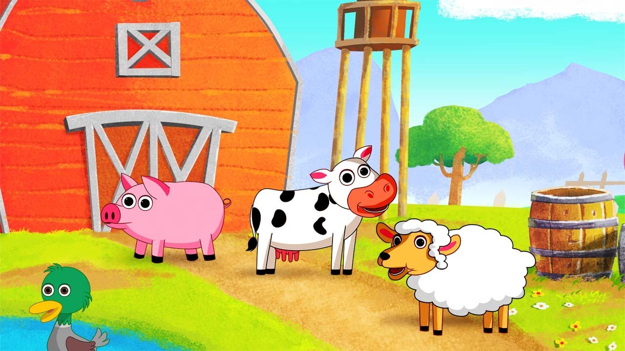 Old MacDonald Had A Farm | English Nursery Rhymes | Toon cloud - YouTube