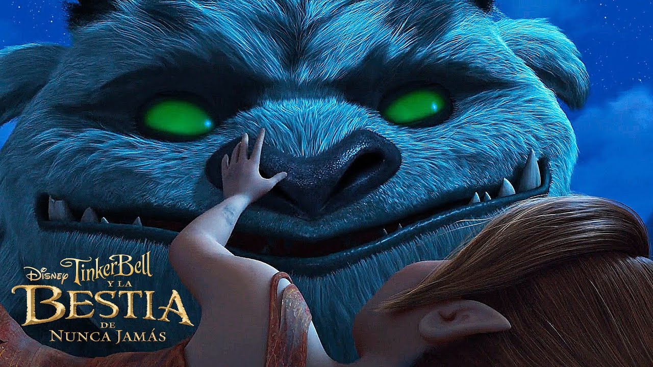 TinkerBell Y La Bestia de Nunca Jamás: Gruff salva a Pixie Hollow - YouTube