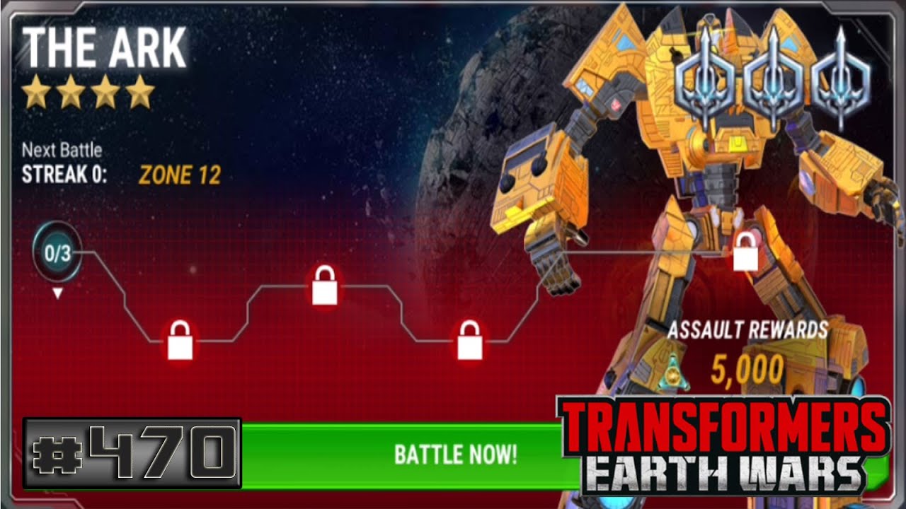Transformers Earth Wars Episode 470 - Titan Assault 20250204 The Ark ...