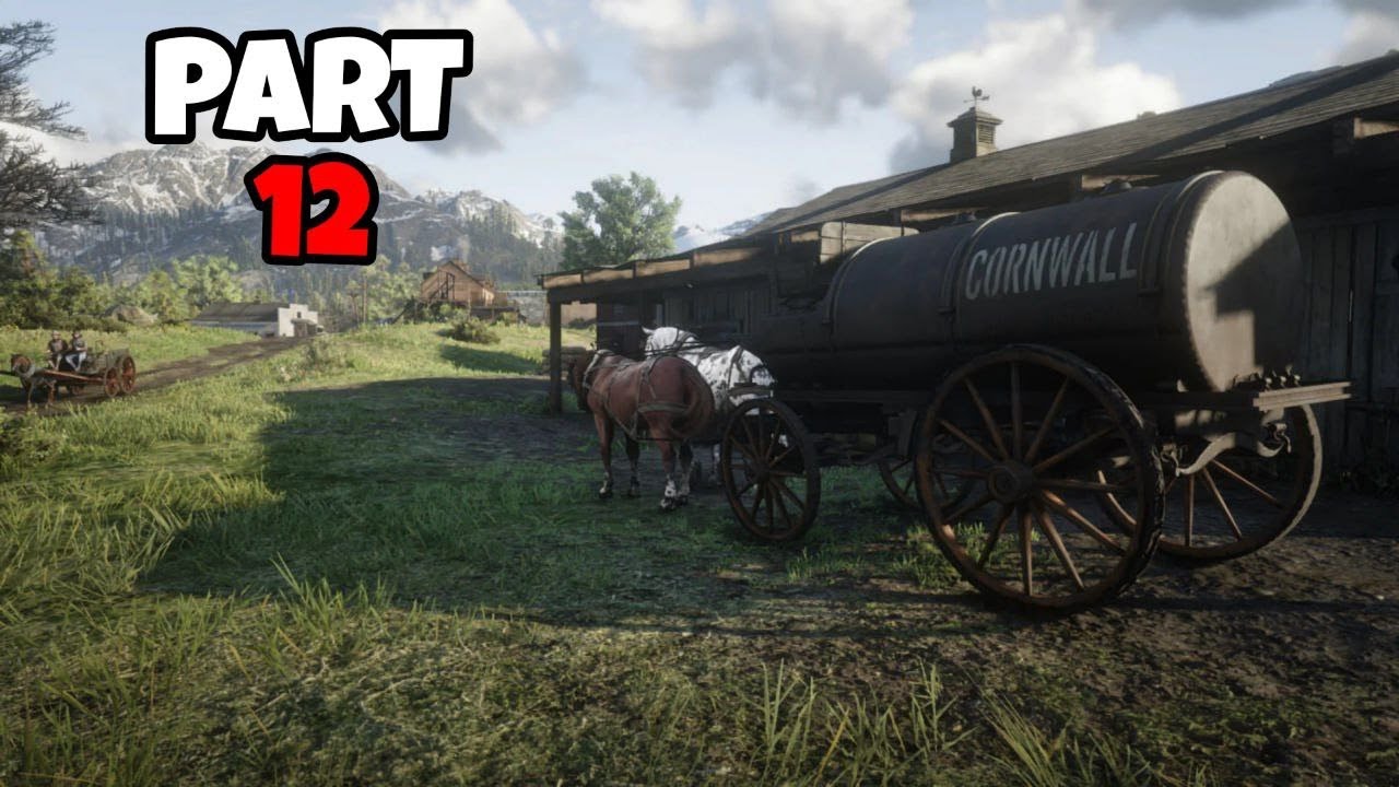 RED DEAD REDEMPTION 2 Walkthrough Gameplay Part 12 - POURING FORTH OIL ...