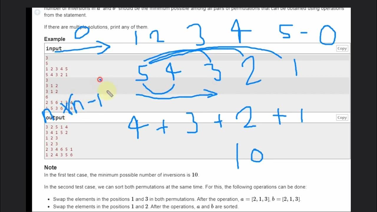 B Minimize Inversions Codeforces Round 922 Div 2 Codeforces Full Solution With Code