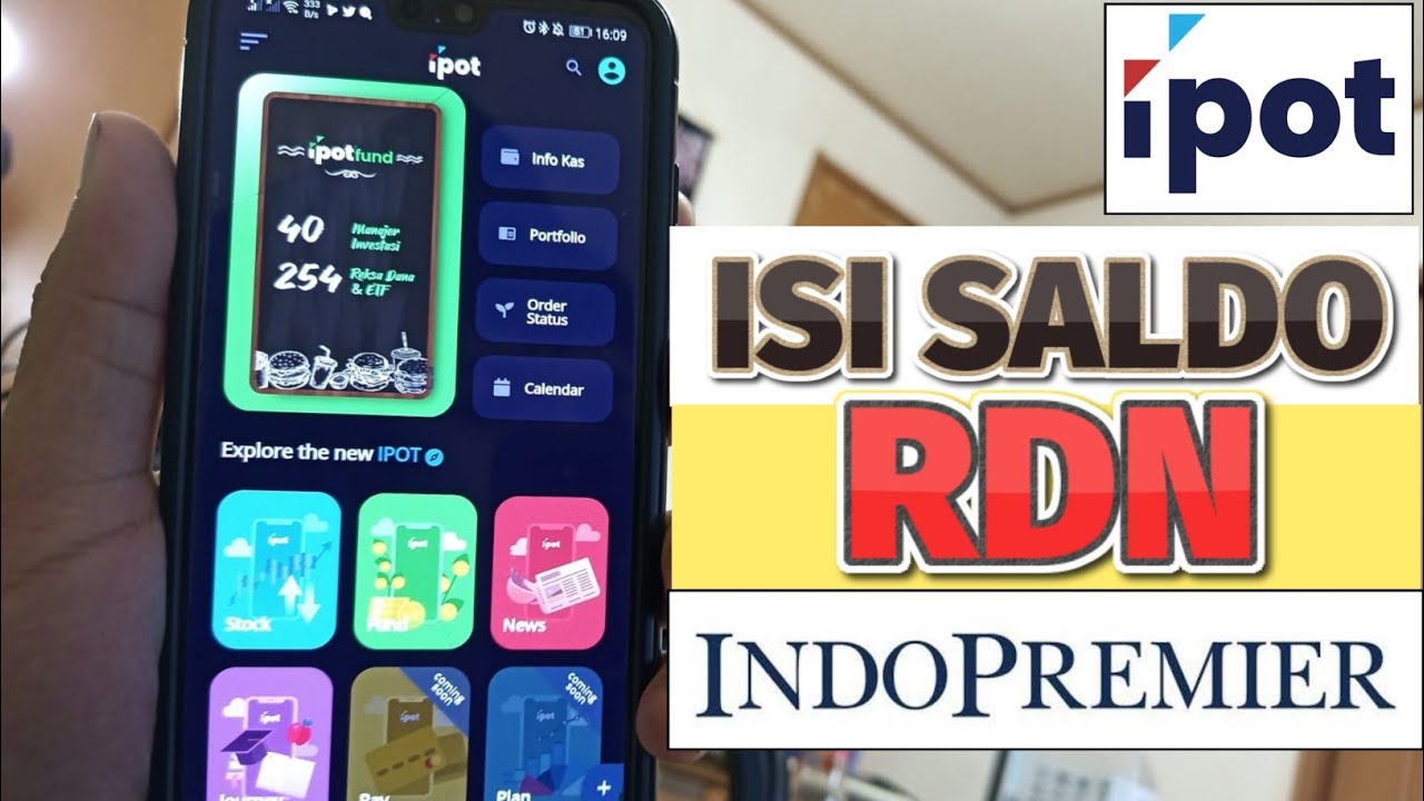 ISI SALDO RDN IPOT - Tutorial IPOT NEW - YouTube