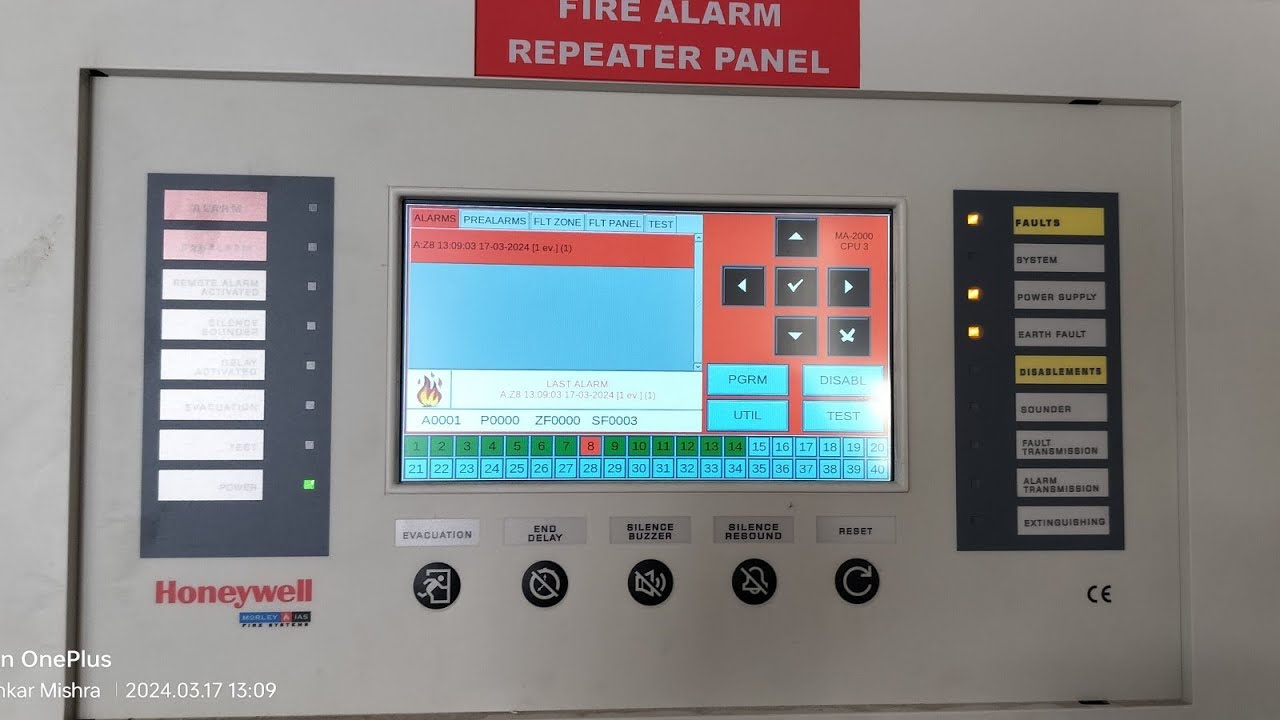 Fire Alarm Pannel Faults:- 🔥🔔#fire #FireSafety #firefighter # ...