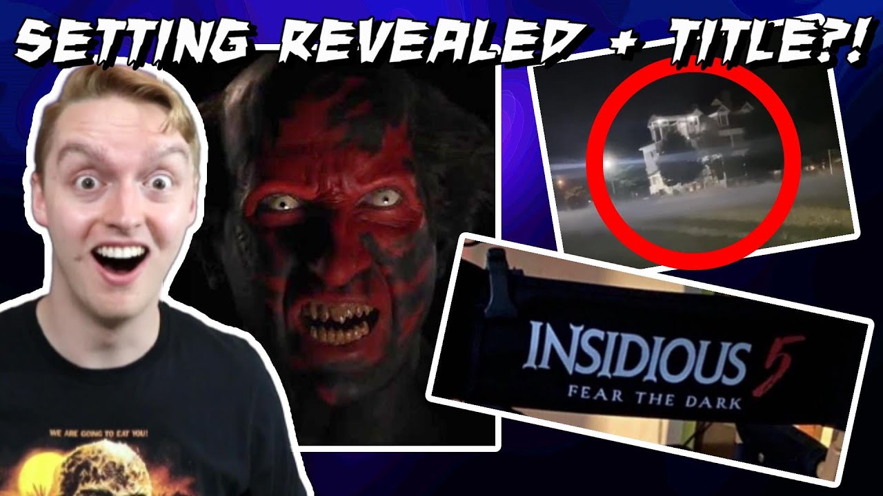 INSIDIOUS 5: Set Photos Reveal NEW SETTING + MOVIE TITLE! - YouTube