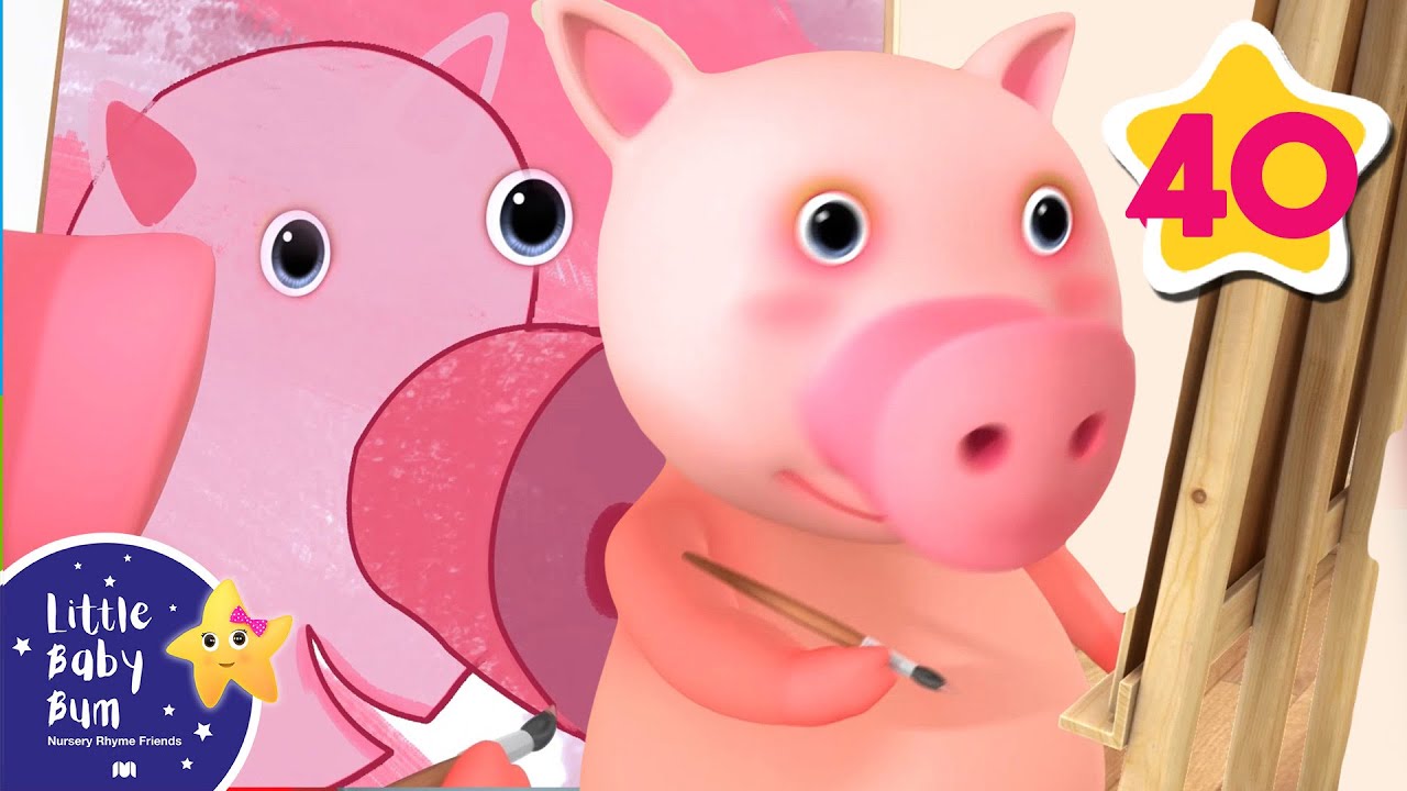 1, 2, It's Time For School | Nursery Rhymes and Kids Songs | Little ...