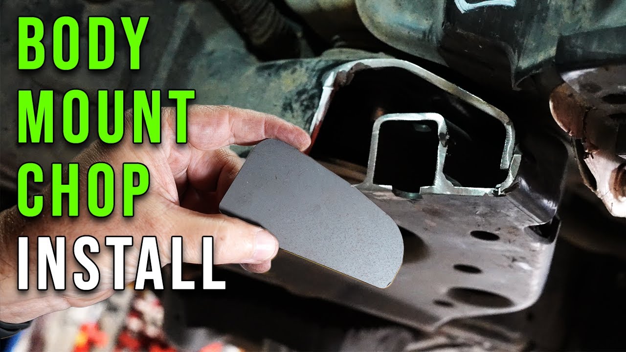 Body Mount Chop Installation | Tacoma, GX460, GX470, FJ Cruiser ...