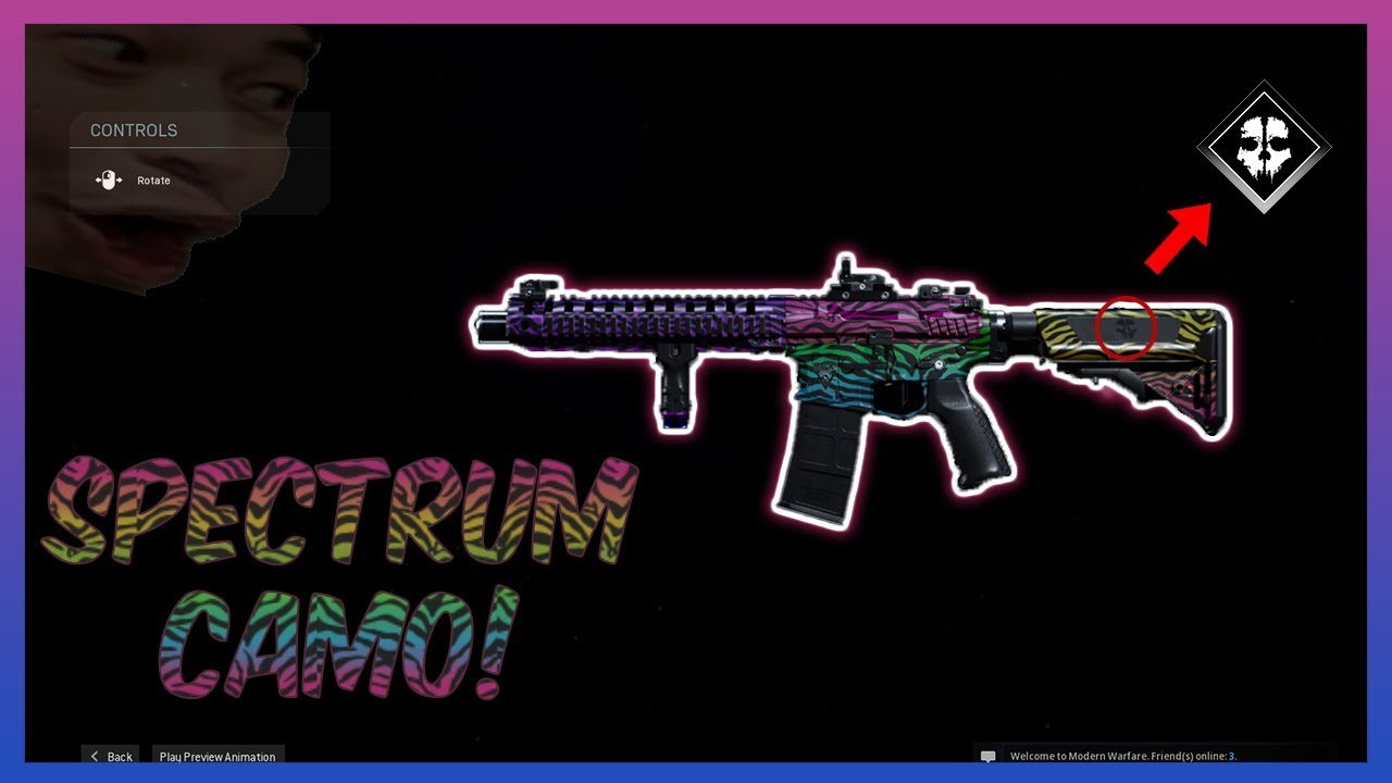 THEY ADDED IN THE SPECTRUM CAMO FROM GHOST... But its on the M4 - YouTube