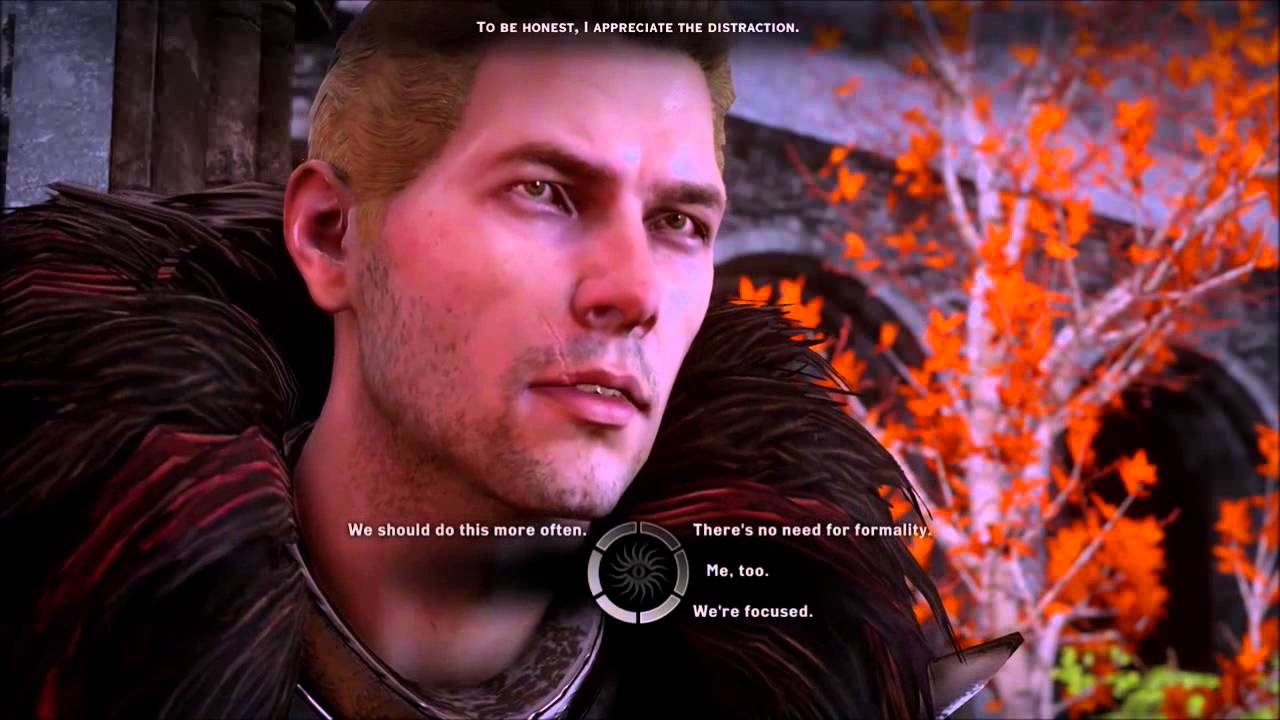 Dragon Age Inquisition -Cullen Chess game. Flirting with Cullen ...