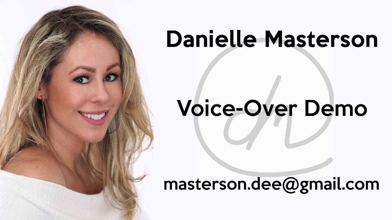 News Voice-Over Reel | Danielle Masterson - YouTube