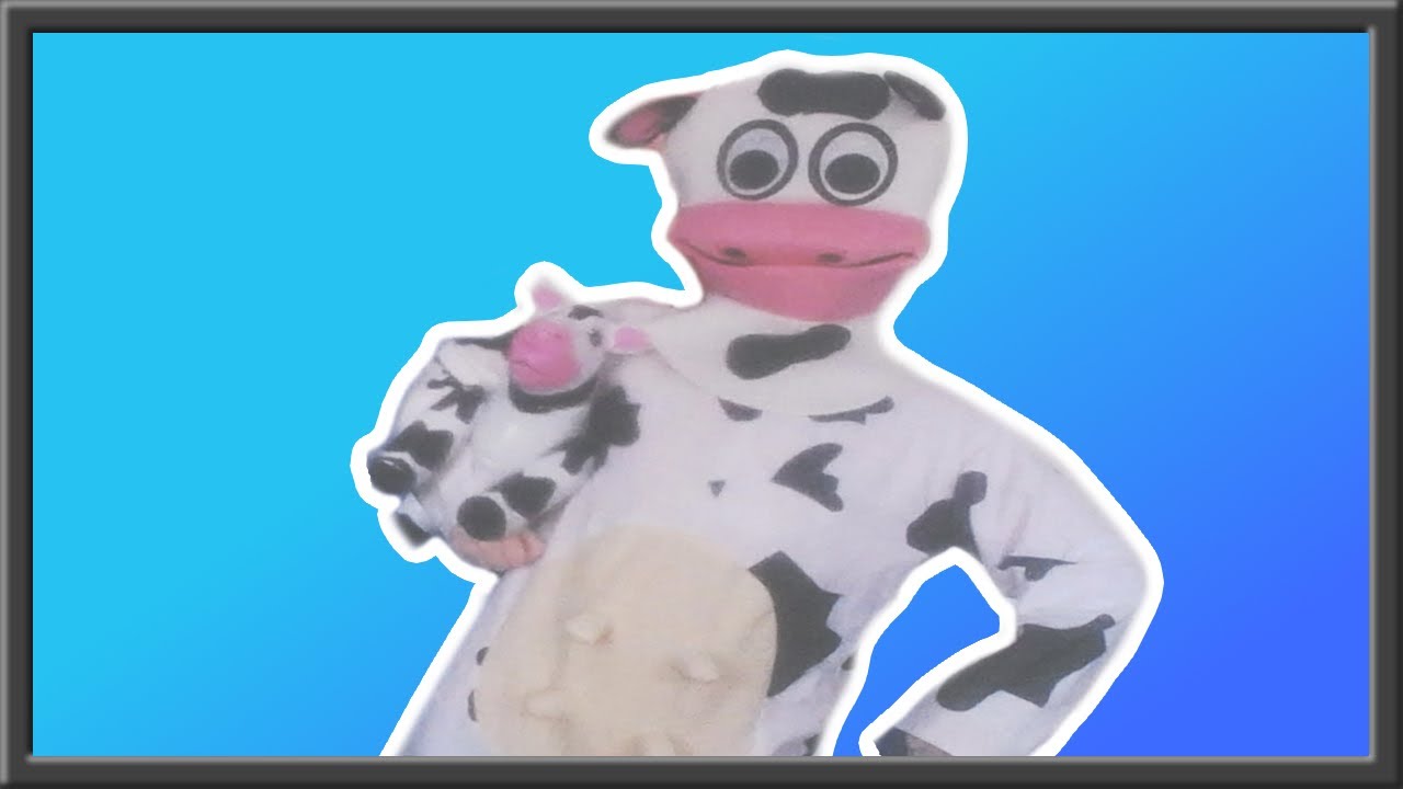 Costume Review : Cow Costume - YouTube