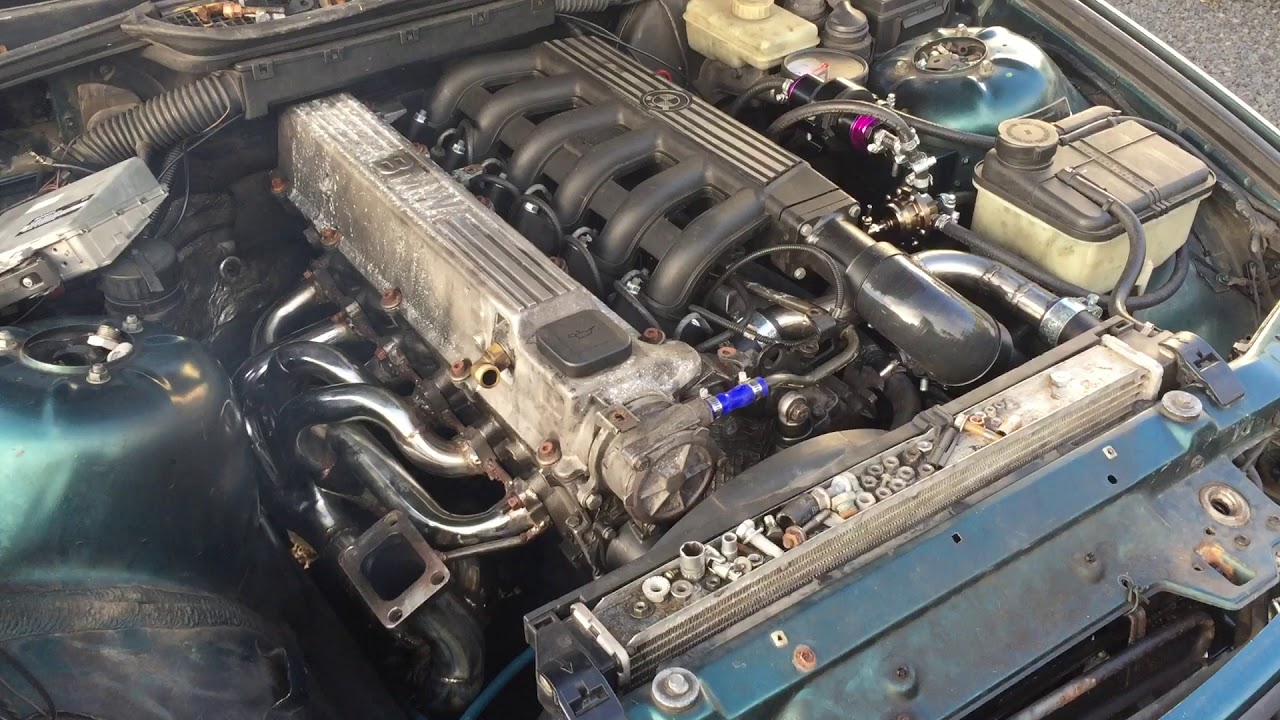 325 tds exhaust manifold - YouTube