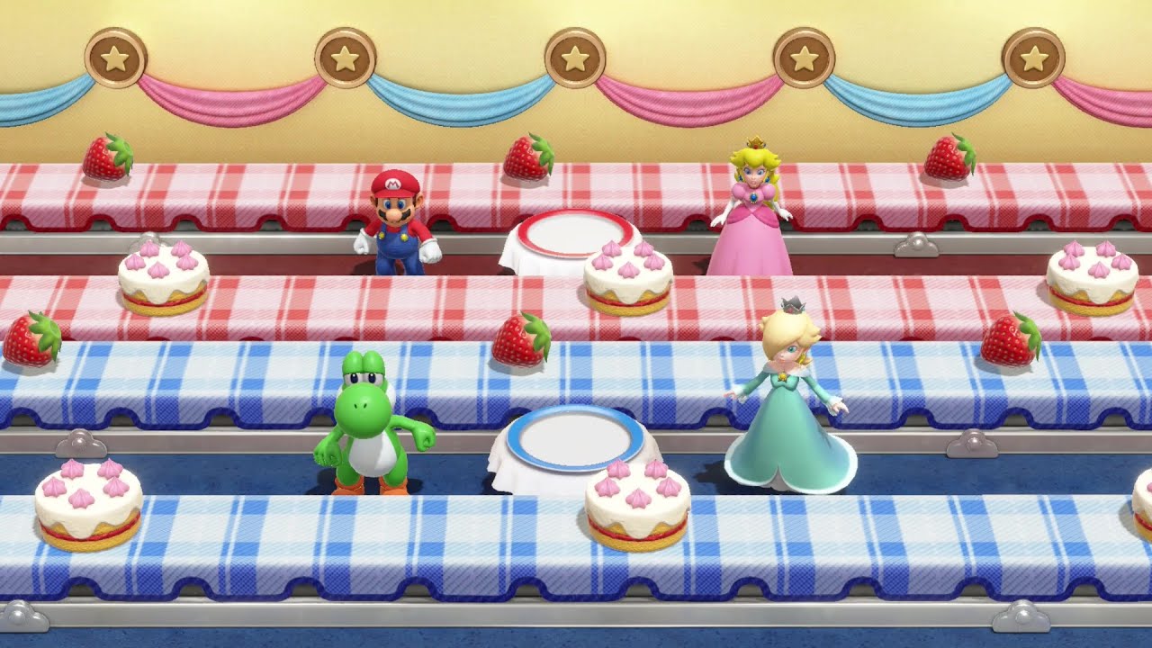 Mario Party Superstars - Cake Factory - YouTube