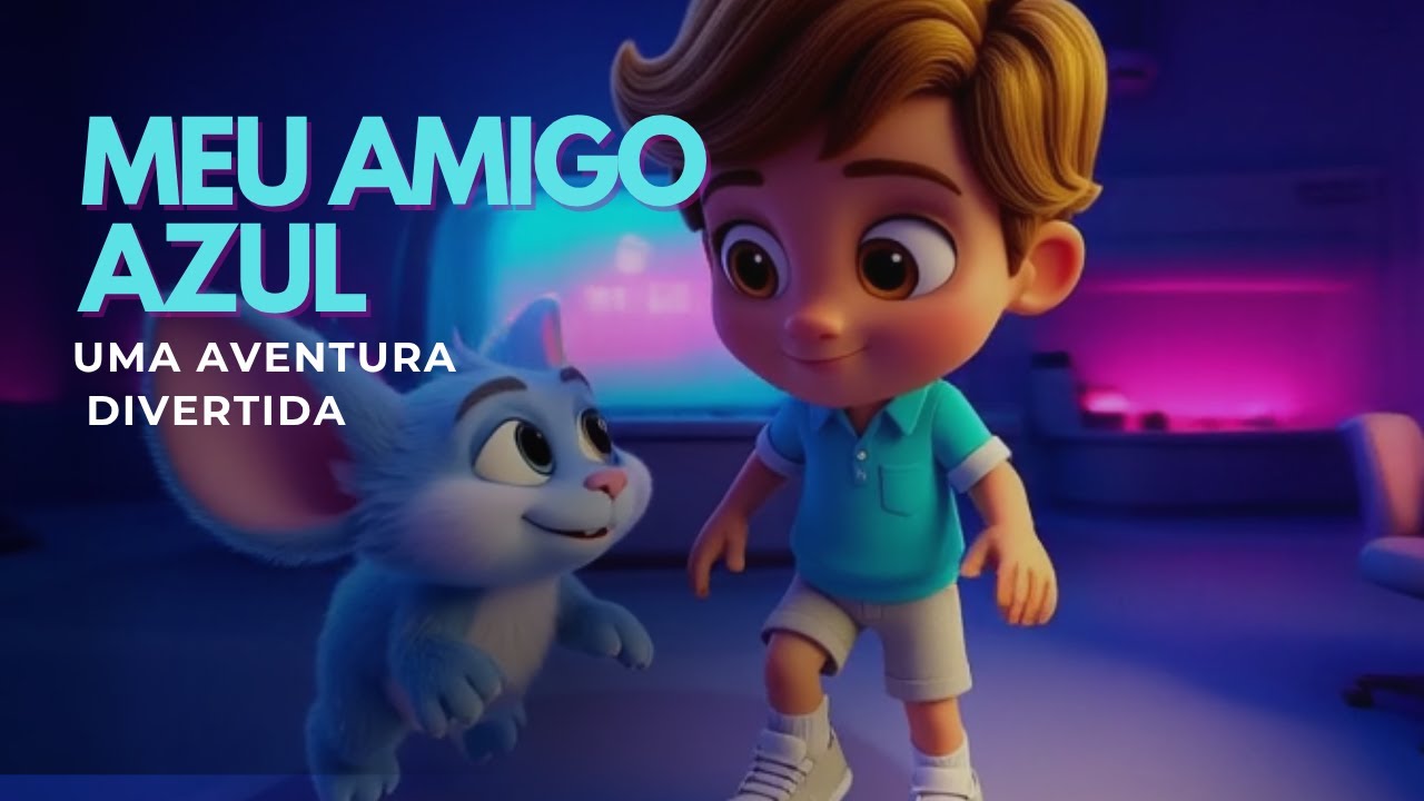 Meu Amigo Azul l Uma Aventura Divertida (História Infantil) - YouTube